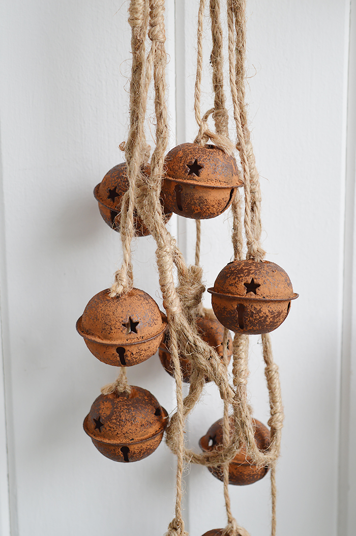 Rusty Bell Garland - The White Lighhtouse Furniture UK