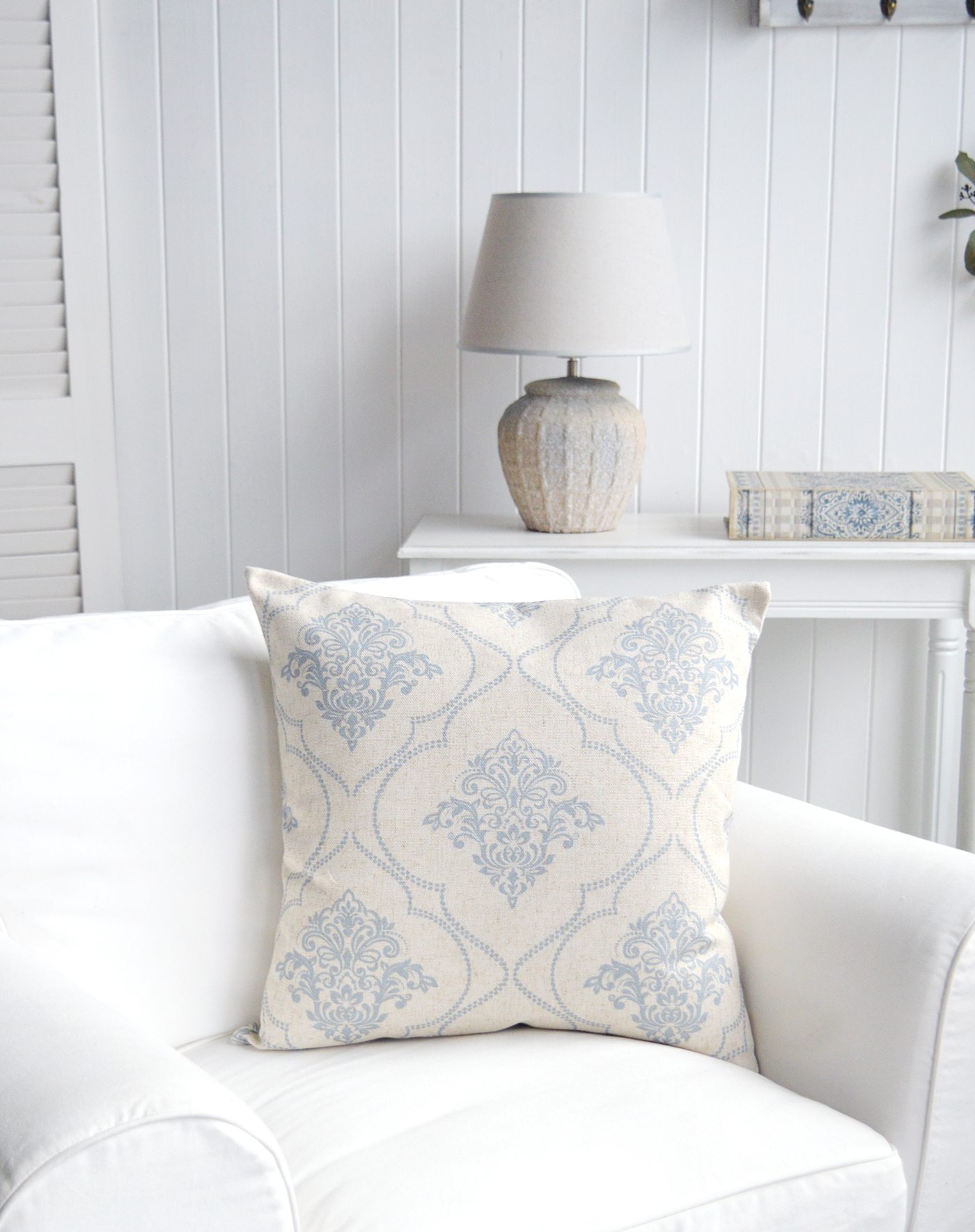 Bristol cushion - Luxury New England style cushions. Country, coastal ...