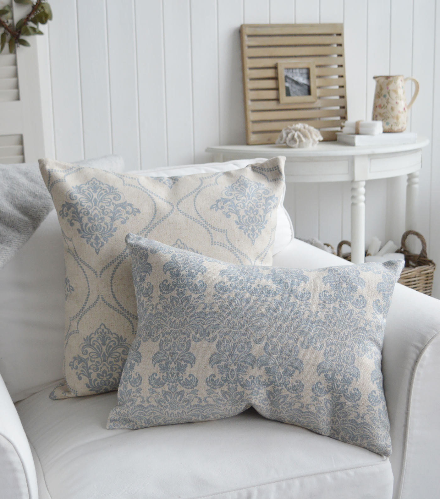 Bristol cushion - Luxury New England style cushions. Country, coastal ...