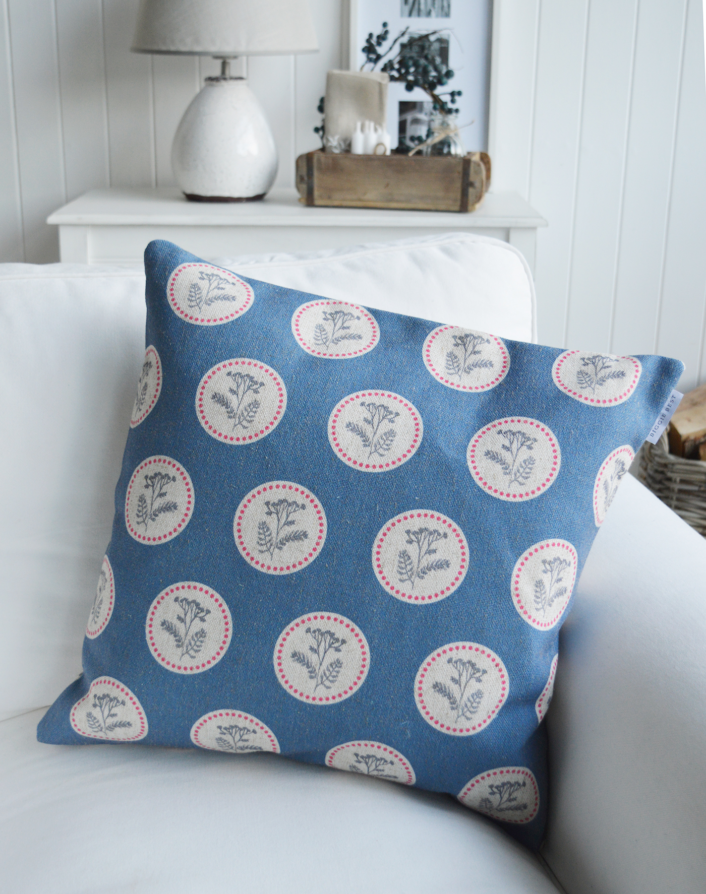 Hamilton Cushion - New England Homes and Interiors