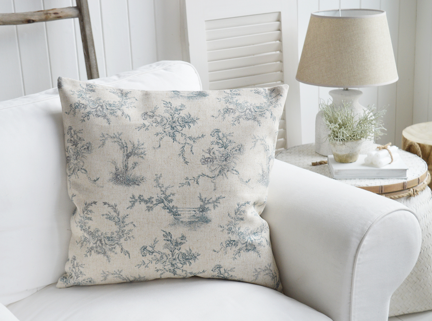 Hamilton Cushion - New England Coastal, Country and Modern Farmhouse ...
