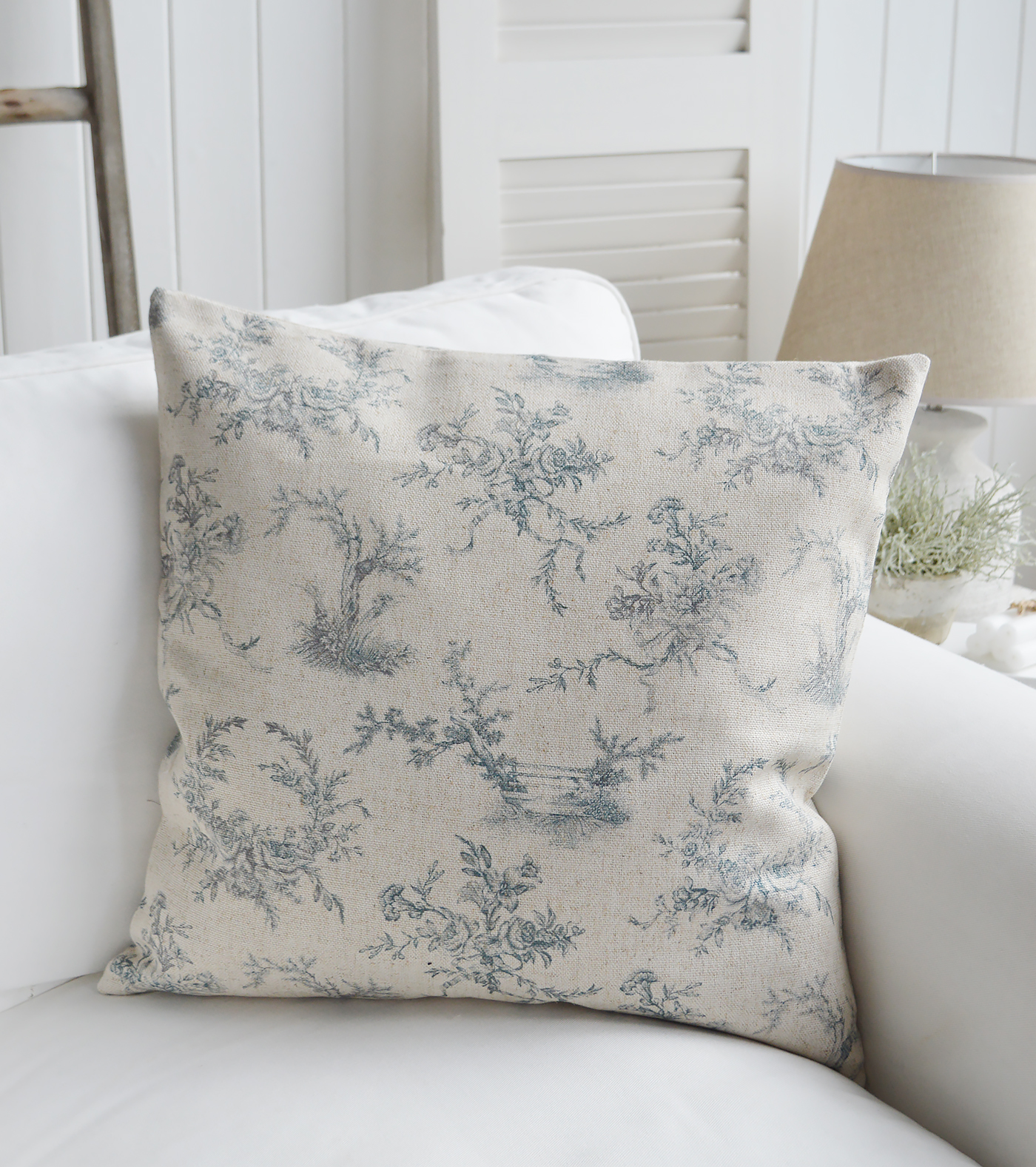 Hamilton Cushion - New England Coastal, Country and Modern Farmhouse ...