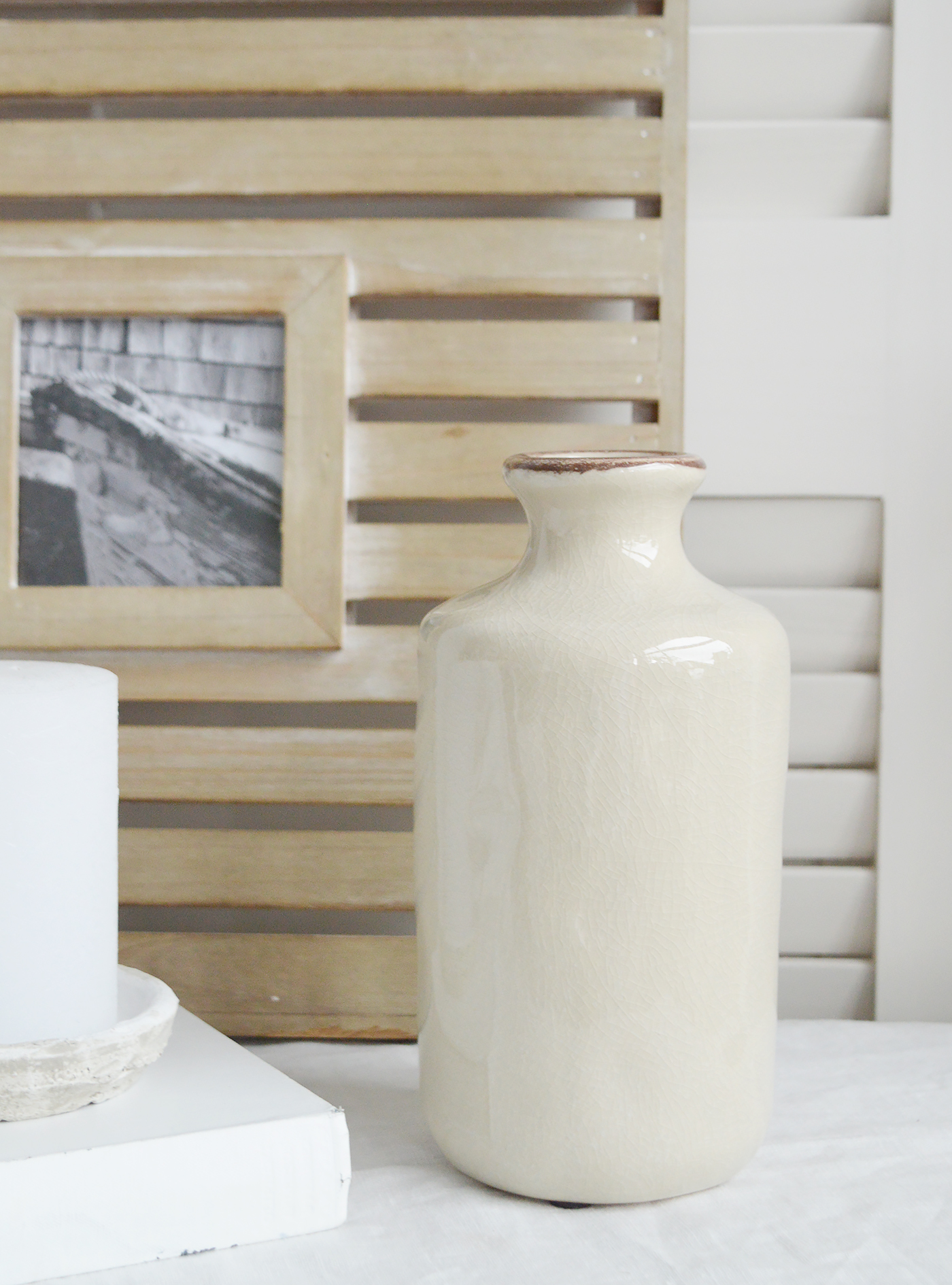 Fremont Vases - Natural coloured vase for styling New England, country ...