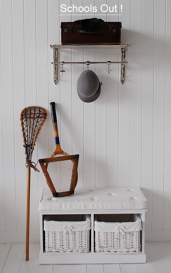 Hall Furniture. Schools out, storage for childrens bags and coats ...